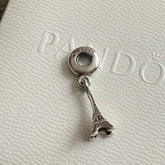 Pandora | Jewelry | Pandora Paris Eiffel Tower Dangle Charm Silver 925 ...